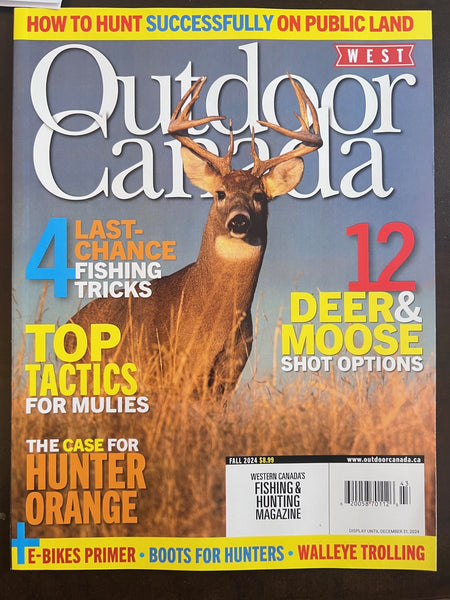 Outdoor Canada Magazine November/December 2024 WEST – OP Media Group