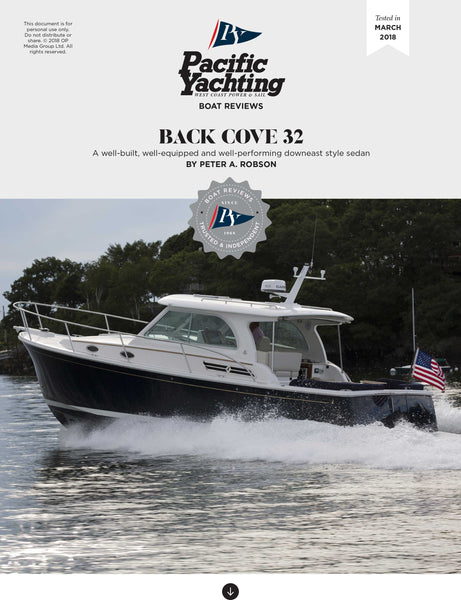 Back Cove 32 [Tested in 2018] – OP Media Group