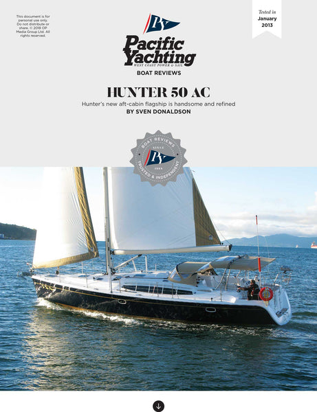 Hunter 50 AC [Tested in 2013] – OP Media Group